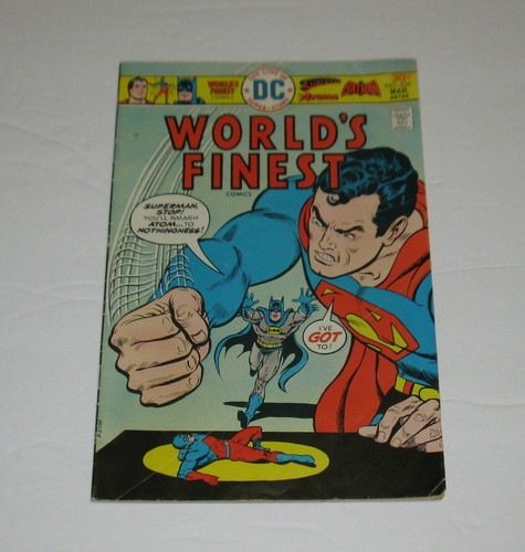Vintage 1976 DC Comic Book World's finest Batman/Superman No 236 FREE ...