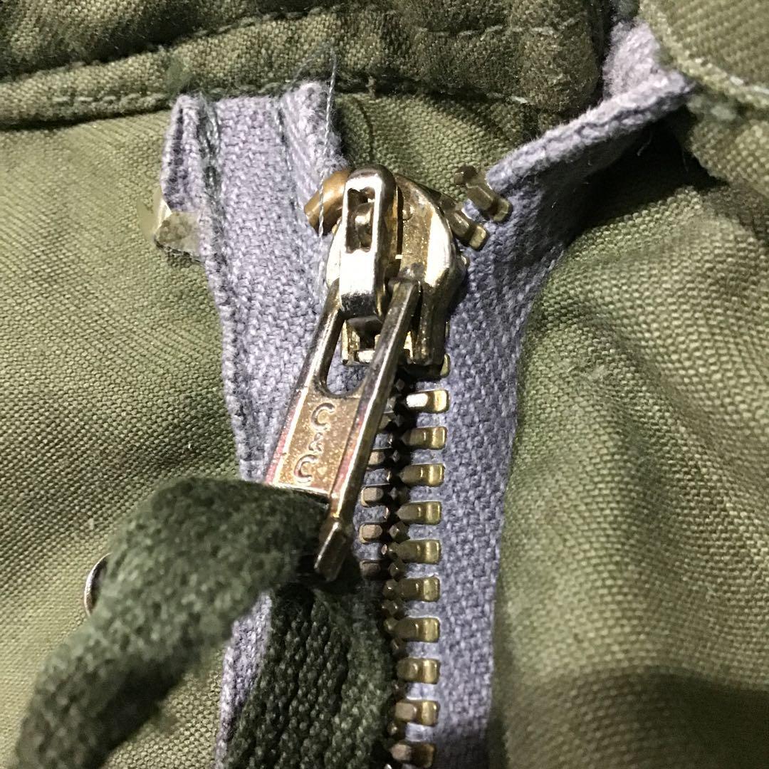 Military Jacket Crown Zipper Type M-65 Men's Size L G… - Gem