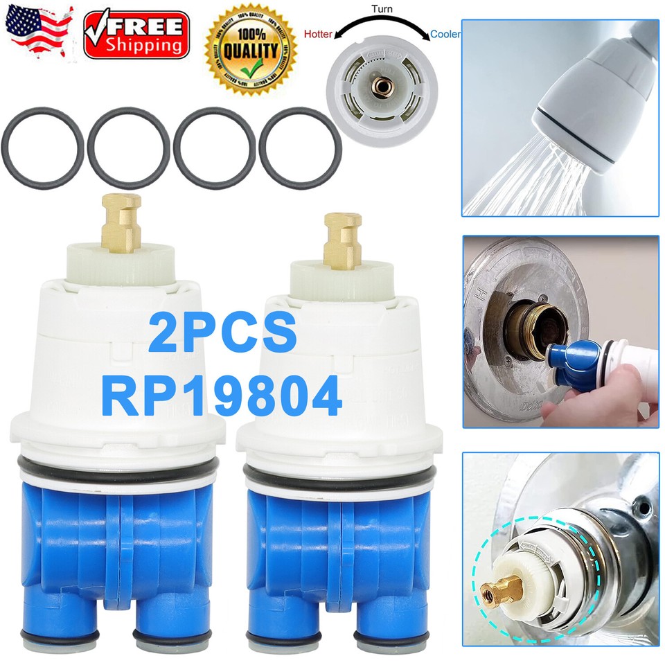 Faucet Parts For RP19804 Delta Shower Cartridge Replacement for 1300/ ...