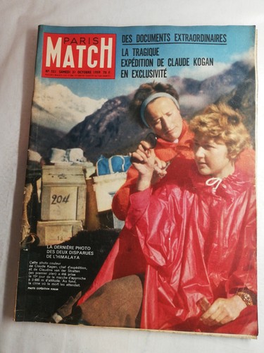 Paris-Match Magazine N1543 No. 551 Oct 31 1959 Claudine Van der ...