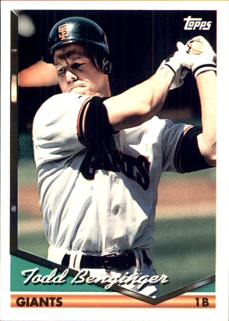 1994 Topps - Todd Benzinger #398 Spanish for sale online | eBay