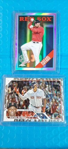2023 Topps Chrome Update Rafael Devers 35th Anniversary & Topps Silver ...