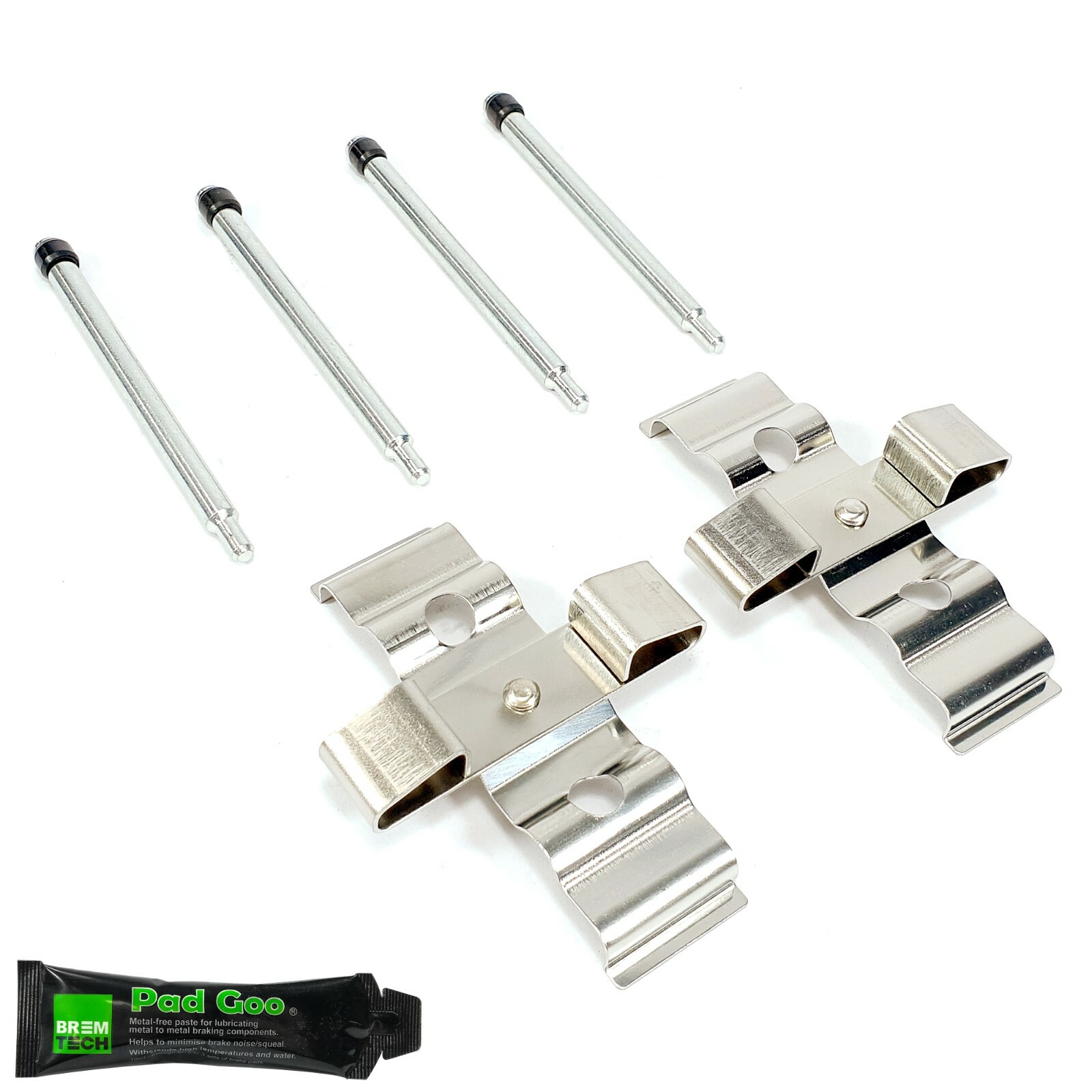 REAR BRAKE PAD PIN FITTING KIT FITS: TESLA MODEL S 2014- ALL MODELS ...