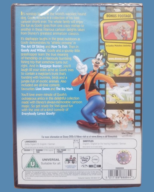 Everybody Loves Goofy (DVD, 2003) for sale online | eBay