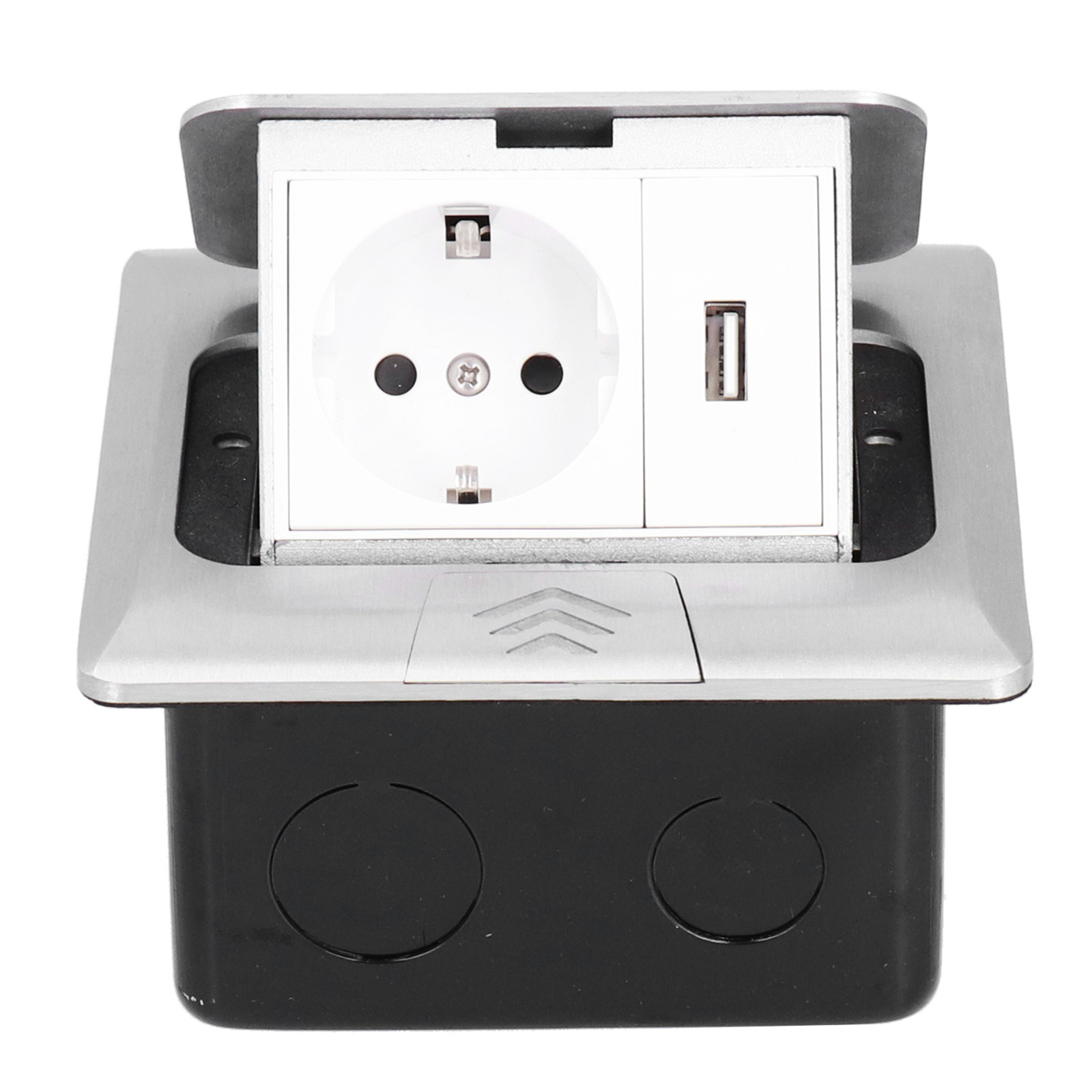Floor Electrical Outlet Embedded Pop Up Socket Box EU USB Power ...