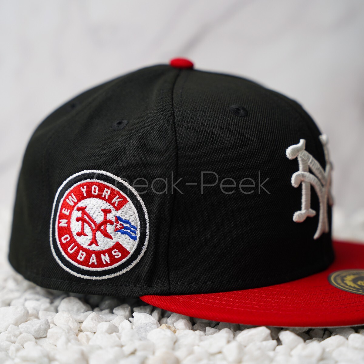 Rings & Crwns New York Cubans Size 7 Hat NLB Baseball Fitted Cap Black ...