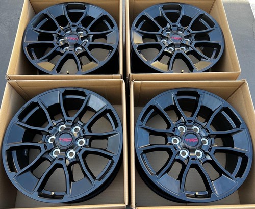 20" TOYOTA TUNDRA TRD Sequoia 2022 - 2025 Factory OEM BLACK WHEELS RIMS ...