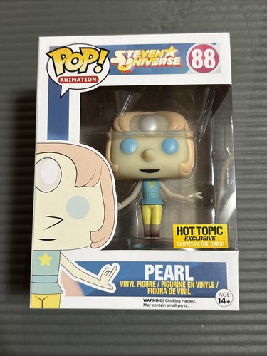Funko Pop! Vinyl: Steven Universe - Pearl - (Glow) - Hot Topic ...