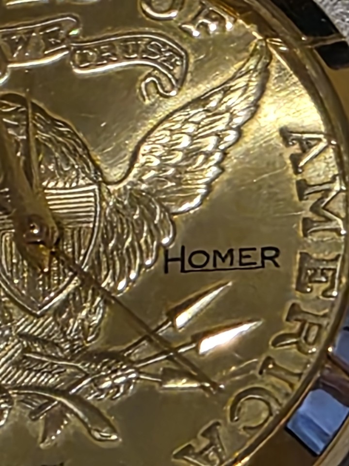 Quartz 10.00 Piece Homer Watch | eBay