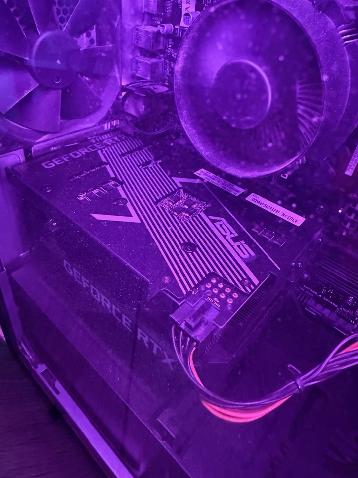 ASUS ROG Strix Gaming Tower Desktop NVIDIA GeForce RTX RGB Lighting ...