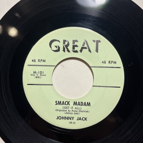 Teen/Rocker 45 Johnny Jack Great #101 Smack Madam(get It All)/Starving ...