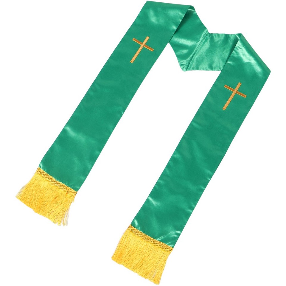 Wedding Priest Shawl Embroidered Reversible Stole Clergy Mass with ...