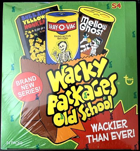 Topps Wacky Packages Old School Series 4 SEALED Box NM- 2012 24 Packs ...