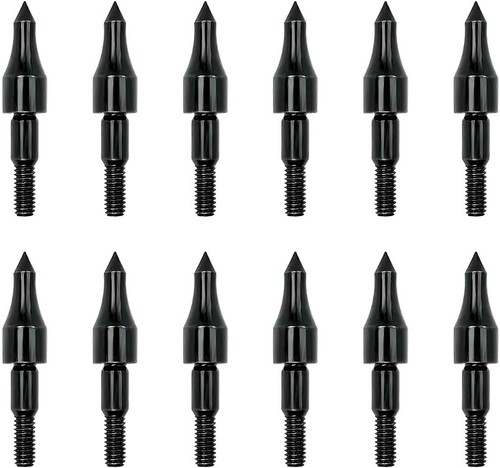 12pcs 100 Grain Field Points Target Practice Crossbow Arrow Points ...