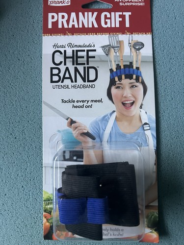 "Chef Band" Hilarious Prank Kitchen Gift - Funny Comedy Wearable ...