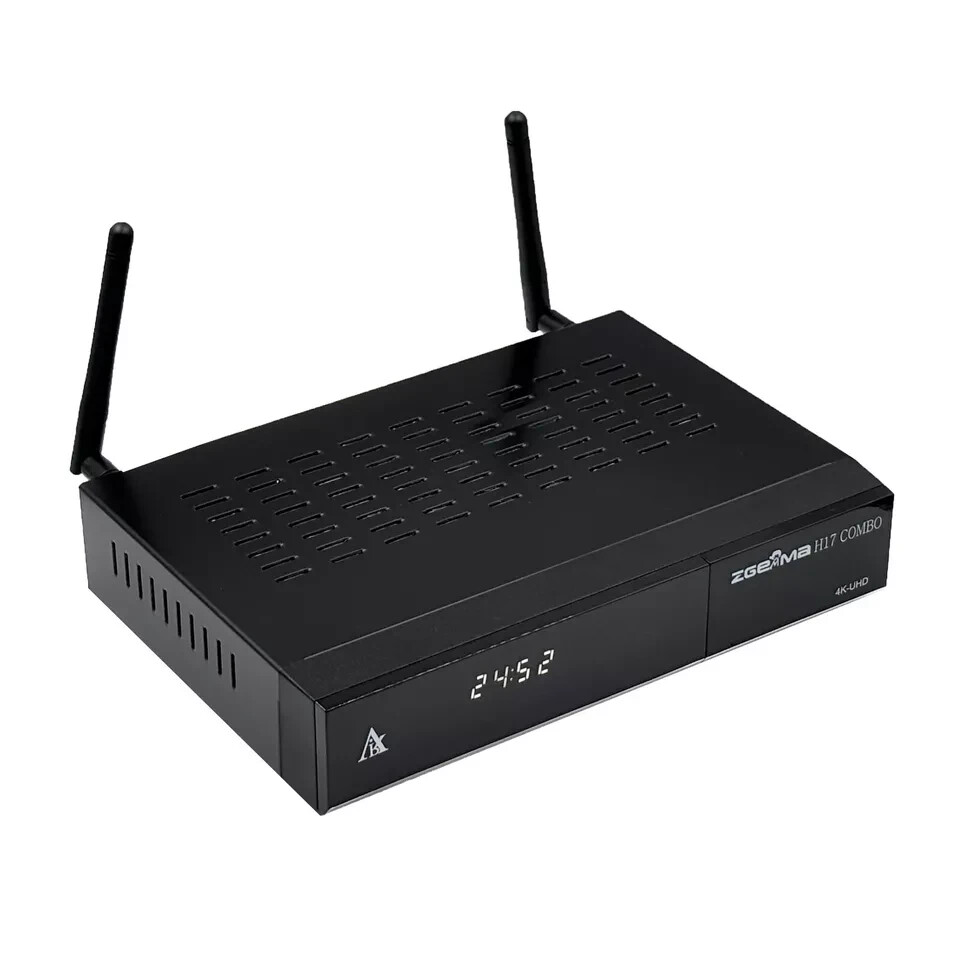2025 ZGEMMA H17 COMBO 4K UHD Satellite TV Receiver with DVB S2X + DVB ...