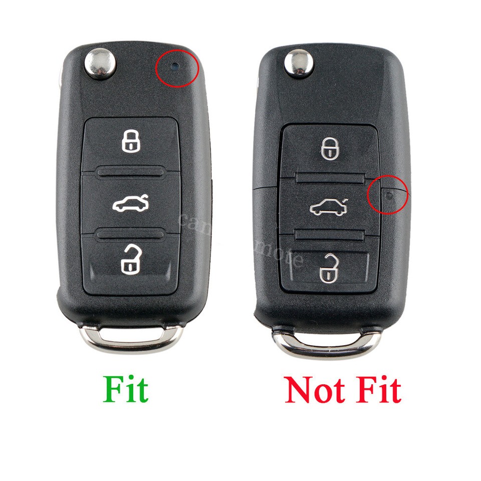 For Volkswagen Polo 2011 2012 2013 2014 Flip Remote Key Fob 433 Chip ...