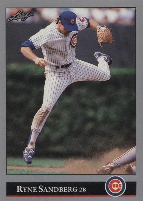 1992 Leaf - Ryne Sandberg #317 for sale | eBay