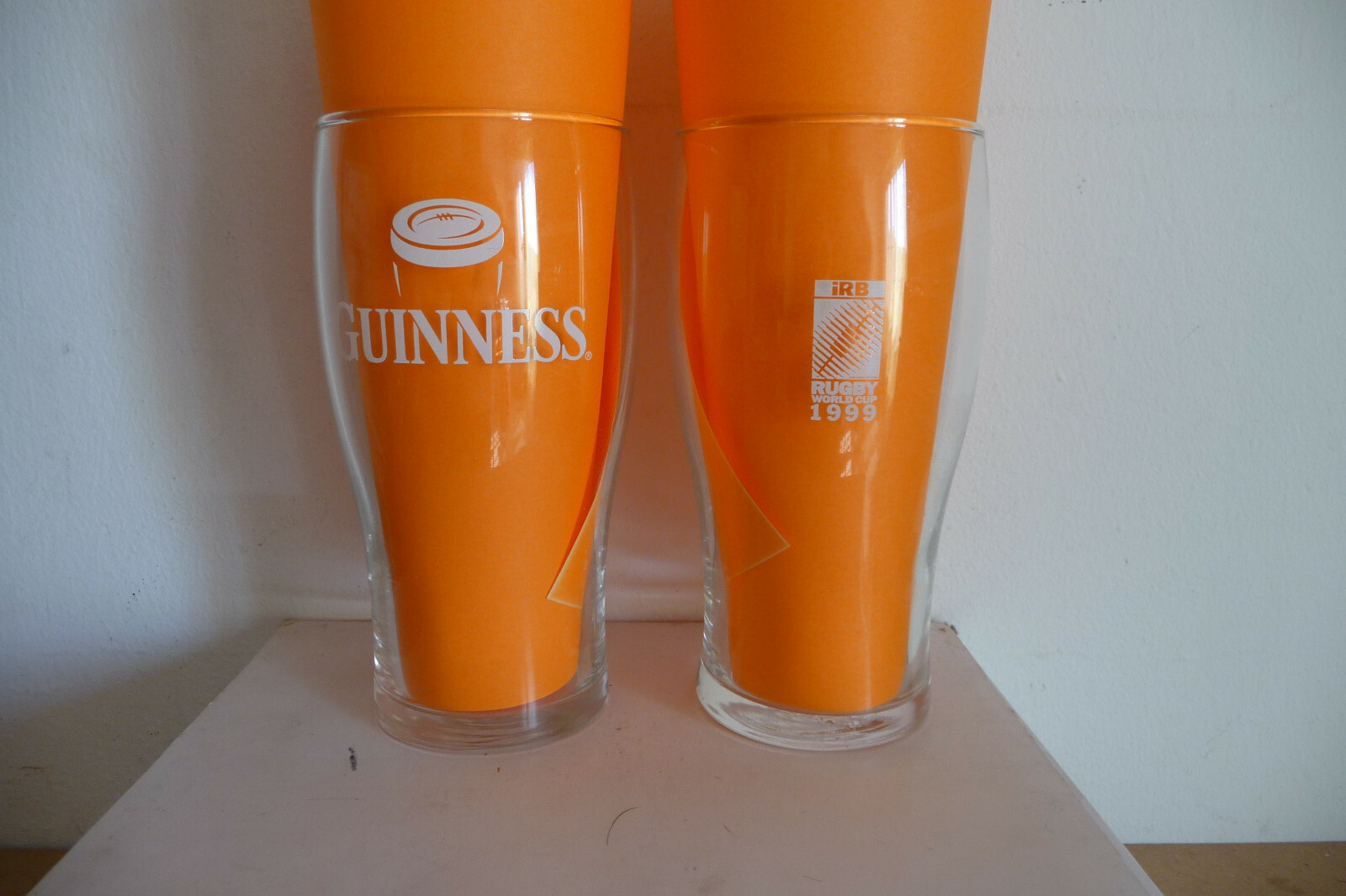 guinness Verre 1 pint, rugby world cup 1999 | Grelly France