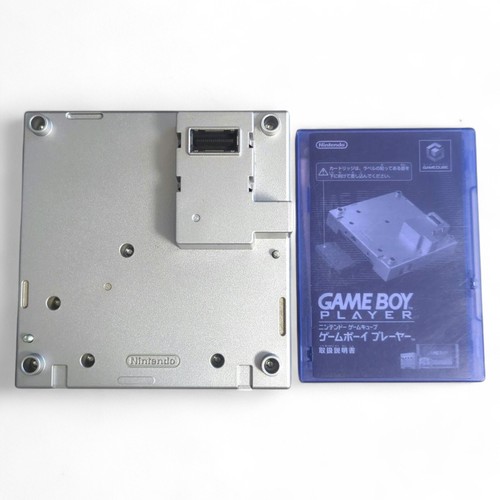 NINTENDO GameCube Gameboy Player Silver + Start-Up Disc Tested #375 | eBay