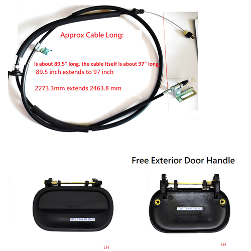 Truck Accelerator Cable for Isuzu npr npr-hd nqr 4he1 4.8L Engine ...