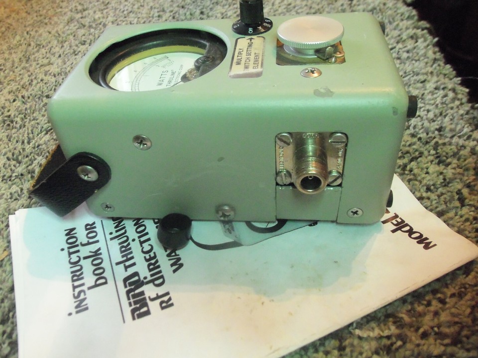 Bird 4410 Thruline Watt Meter / NICE / Bird 43 Type | eBay