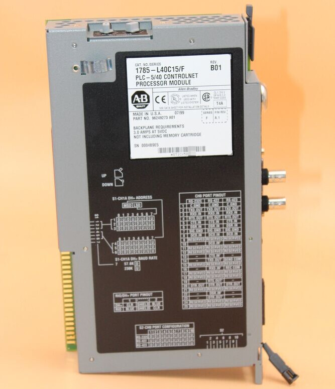 AB NEW 1785-L40C15/E PLC-5/40 CONTROL NET PROCESSOR MODULE 1785-L40C15 ...