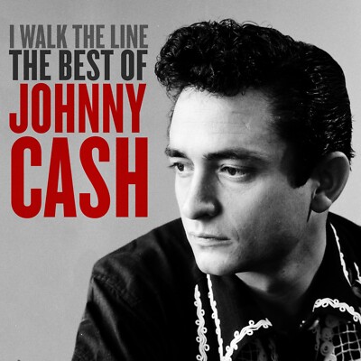 JOHNNY CASH I Walk the Line BANNER 2x2 Ft Fabric Poster Tapestry Flag ...