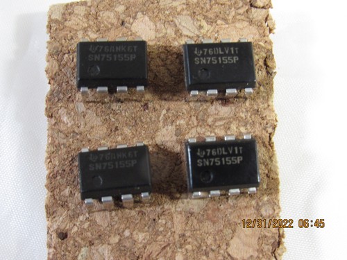 Qty. 4 Texas Instruments IC DIP-8 SN75155P | eBay