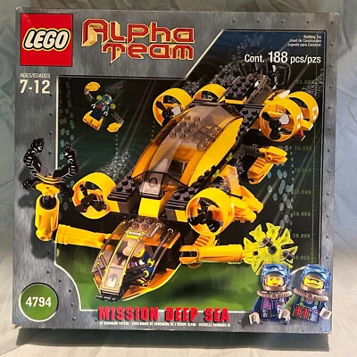 LEGO Alpha Team Mission Deep Sea 4794 | eBay