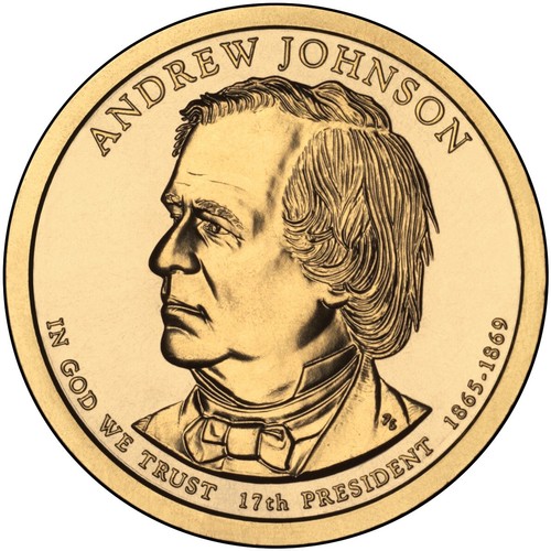 2011 P Andrew Johnson Presidential Dollar Coin | eBay