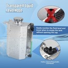 2L Aluminum Radiator Coolant Overflow Water Bottle Expansion Reservoir ...
