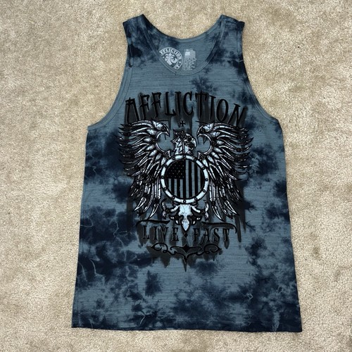 Affliction Sheet Metal Tank Top Mens Size Small | eBay
