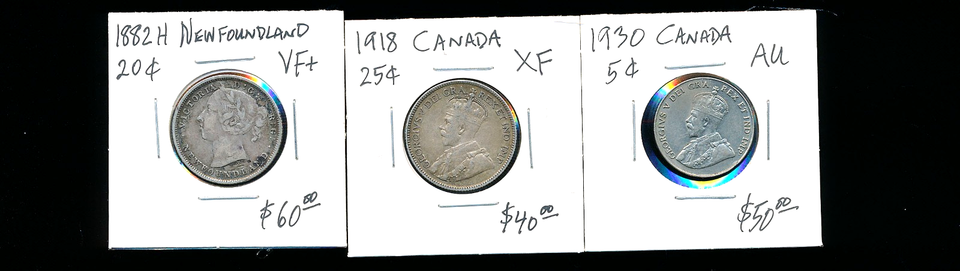 7 OLD CANADA COINS * CV $380 *NICE COLLECTIBLES *SEE IMAGES * NO RSRV ...