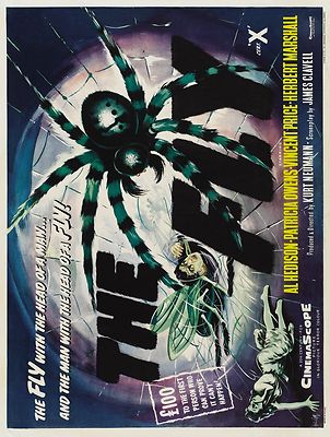 THE FLY Movie Poster 1958 Vincent Price | eBay