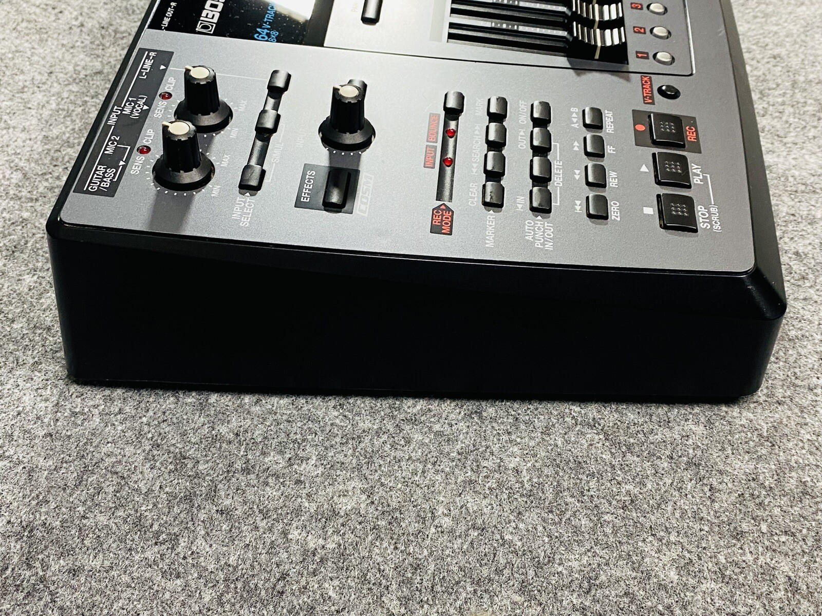Boss BR-8 Digital Recording Studio MTR Multi Track Recorder Used With ...