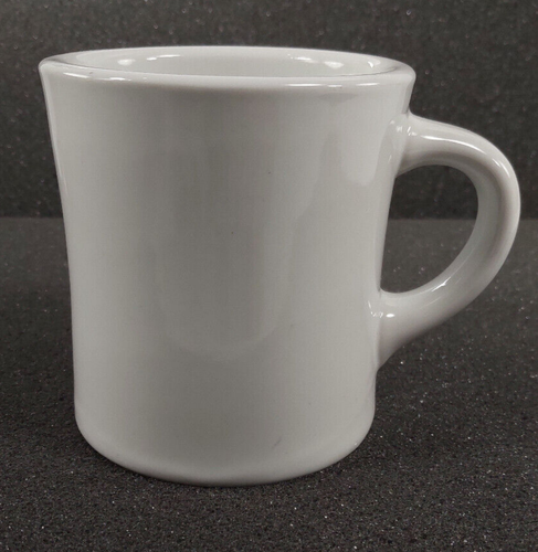 Rego Diner Coffee Mug Heavy Restaurant Ware Fine Porcelain White | eBay