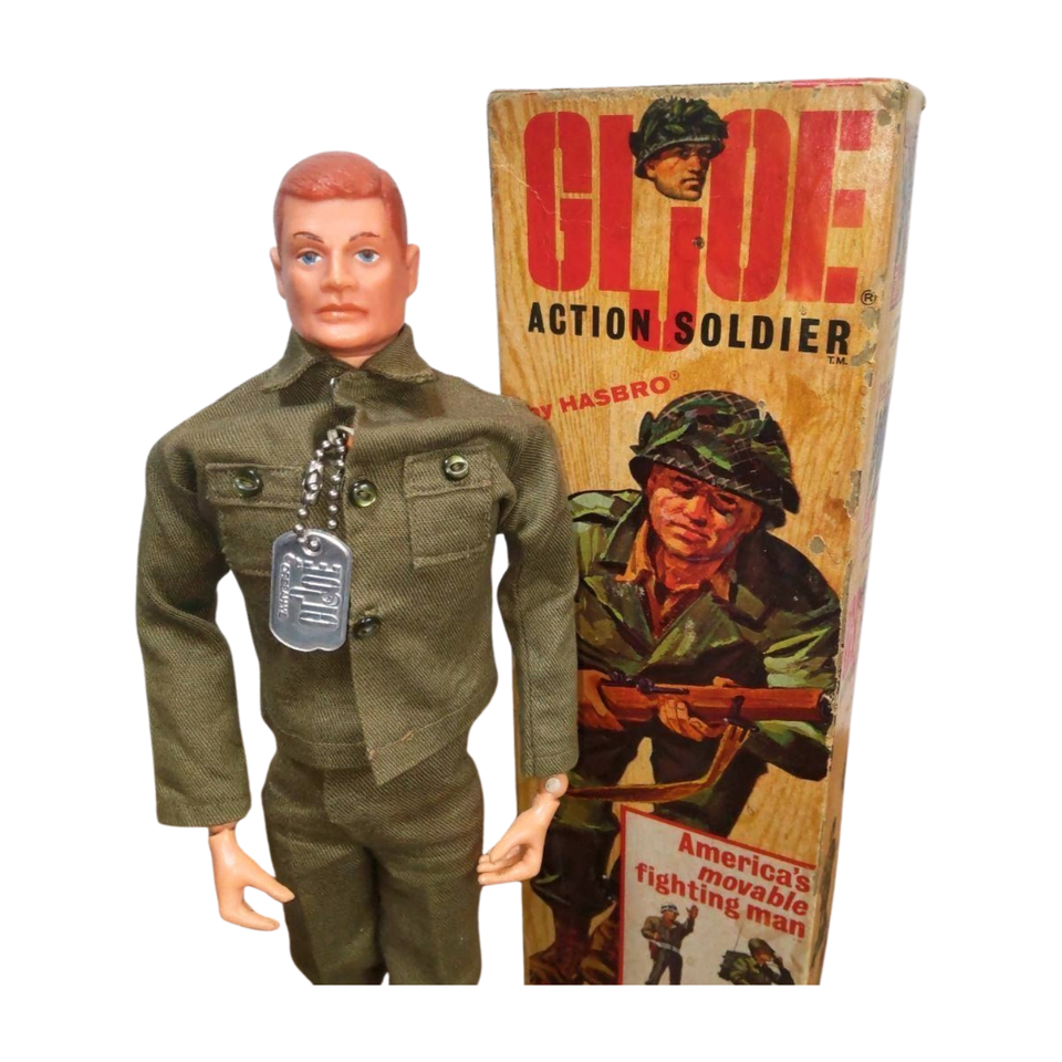 HASBRO GI JOE Action Soldier America's Movable Fighting Man 60s Vintage ...