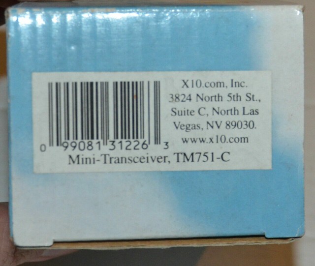 X10 Transceiver Module Powerhouse X-10 RF TM751 for sale online | eBay