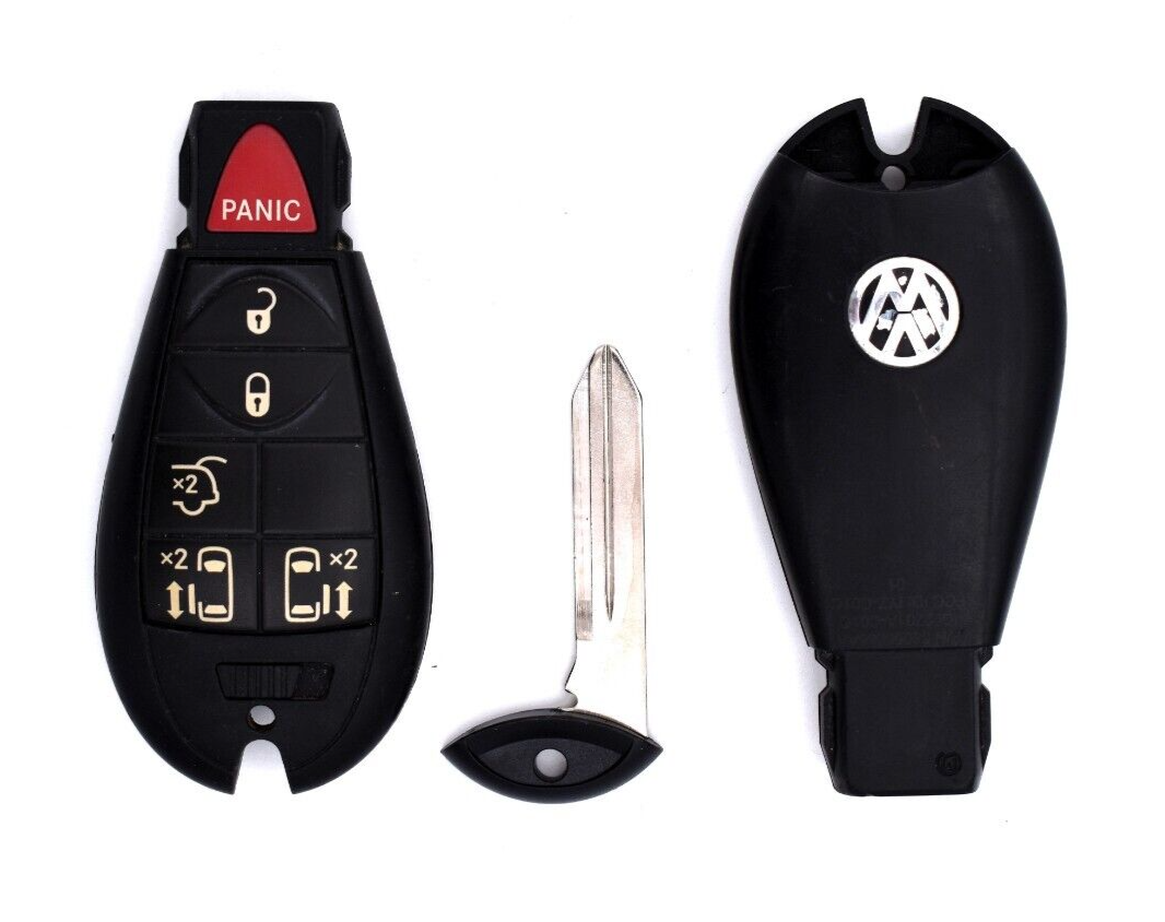 1 OEM Unlocked Volkswagen Routan 09-14 Fobik Keyless Remote Key Fob IYZ ...