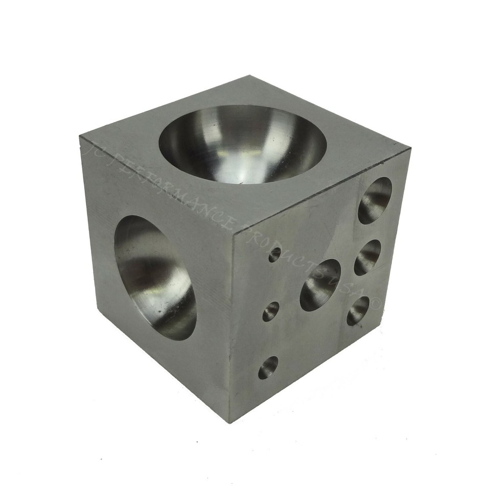 26 pc Doming Dapping Jewelry Leather Copper Metal Crafts Block & Punch ...