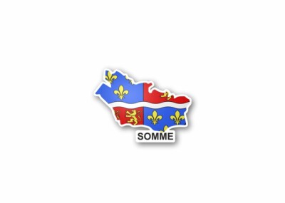 Sticker Flag Department Exterior Somme | eBay