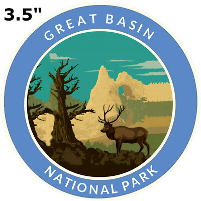 Great Basin National Park 3.5" Die Cut Auto Vinyl Decal - Car Truck ...