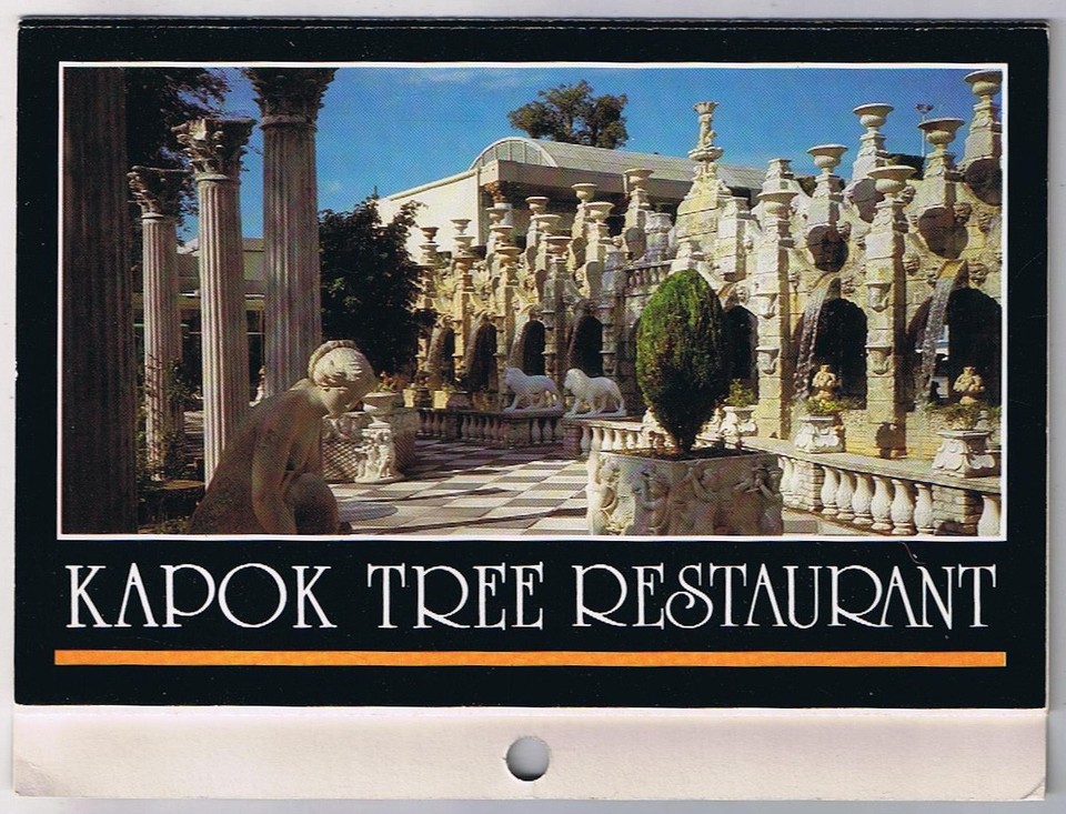 Postcard Booklet Kapok Tree Restaurant Clearwater Florida 6 Postcards ...