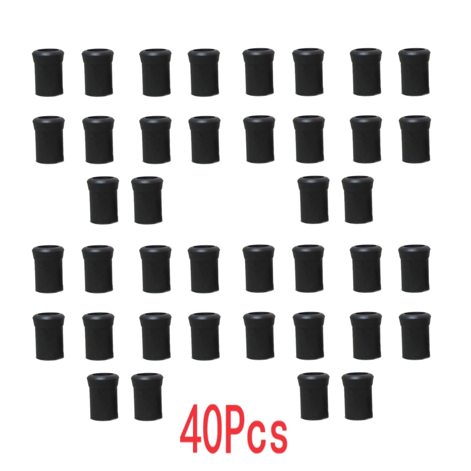 40Pcs Tobacco Pipe Mouthpiece Bit Rubber Cover Smoking Pipes Protective ...