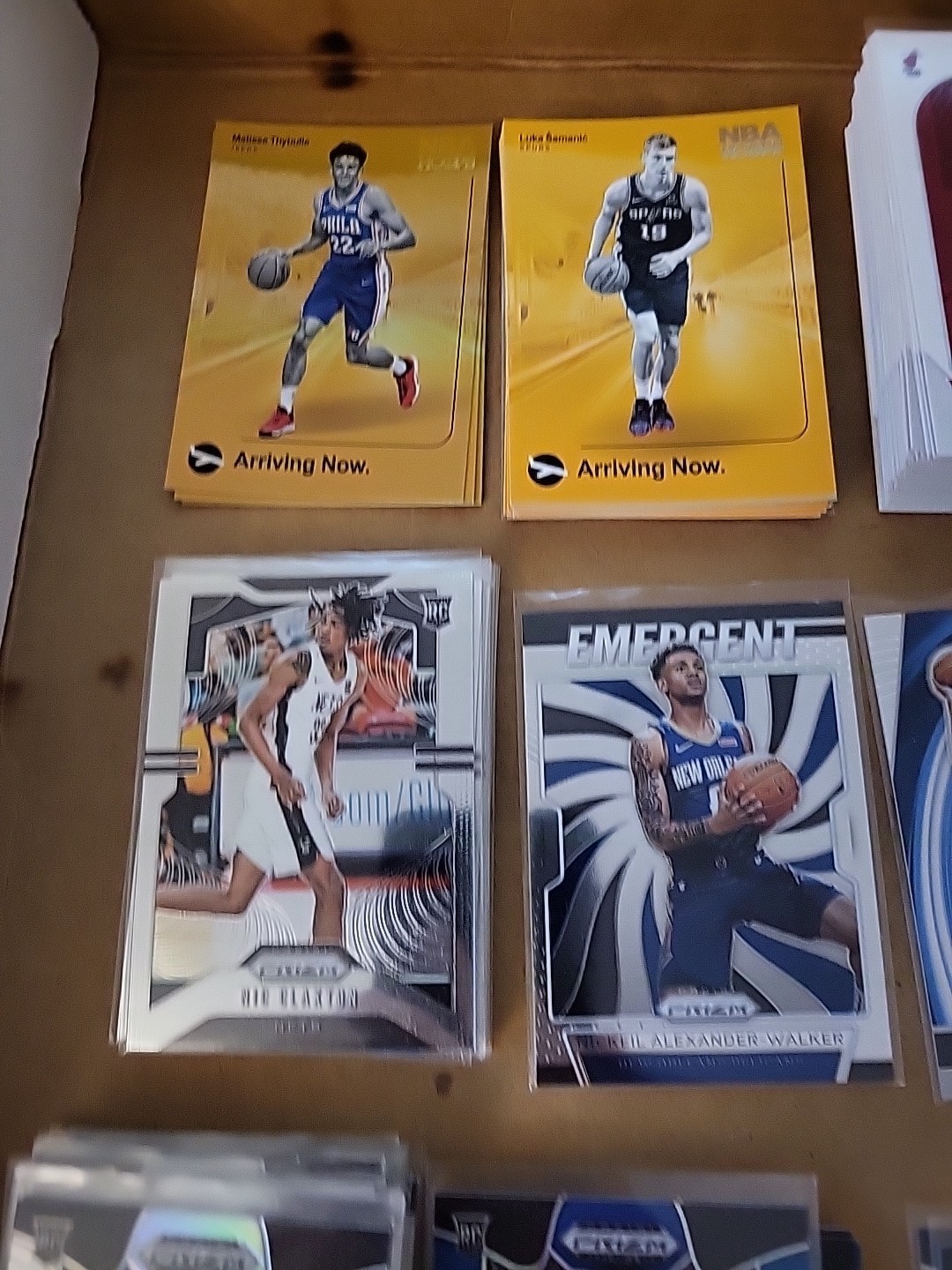 Huge Lot Of NBA Basketball Rookie Cards 2019 - 2020. 4 Lots W/50 Unique ...