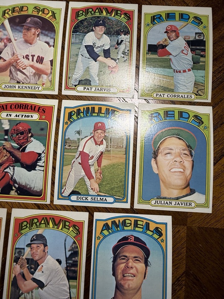 1972 TOPPS BASEBALL HIGH NUMBER # SP CARD LOT OF 11 EX-NM+ READ DESC | eBay