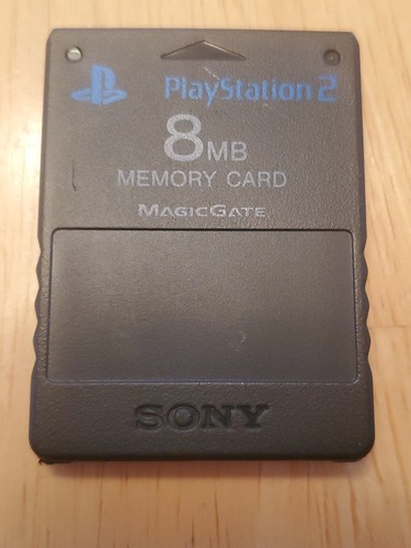 Official OEM Sony Playstation 2 PS2 8MB Magicgate Memory Card SCPH ...