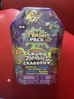 New The Trash Pack Gross Zombies Rotten Coffin Collector's Tin new ...
