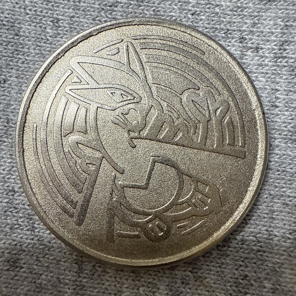 Nintendo Pokemon Silver Coin Medallion Token Vintage | eBay